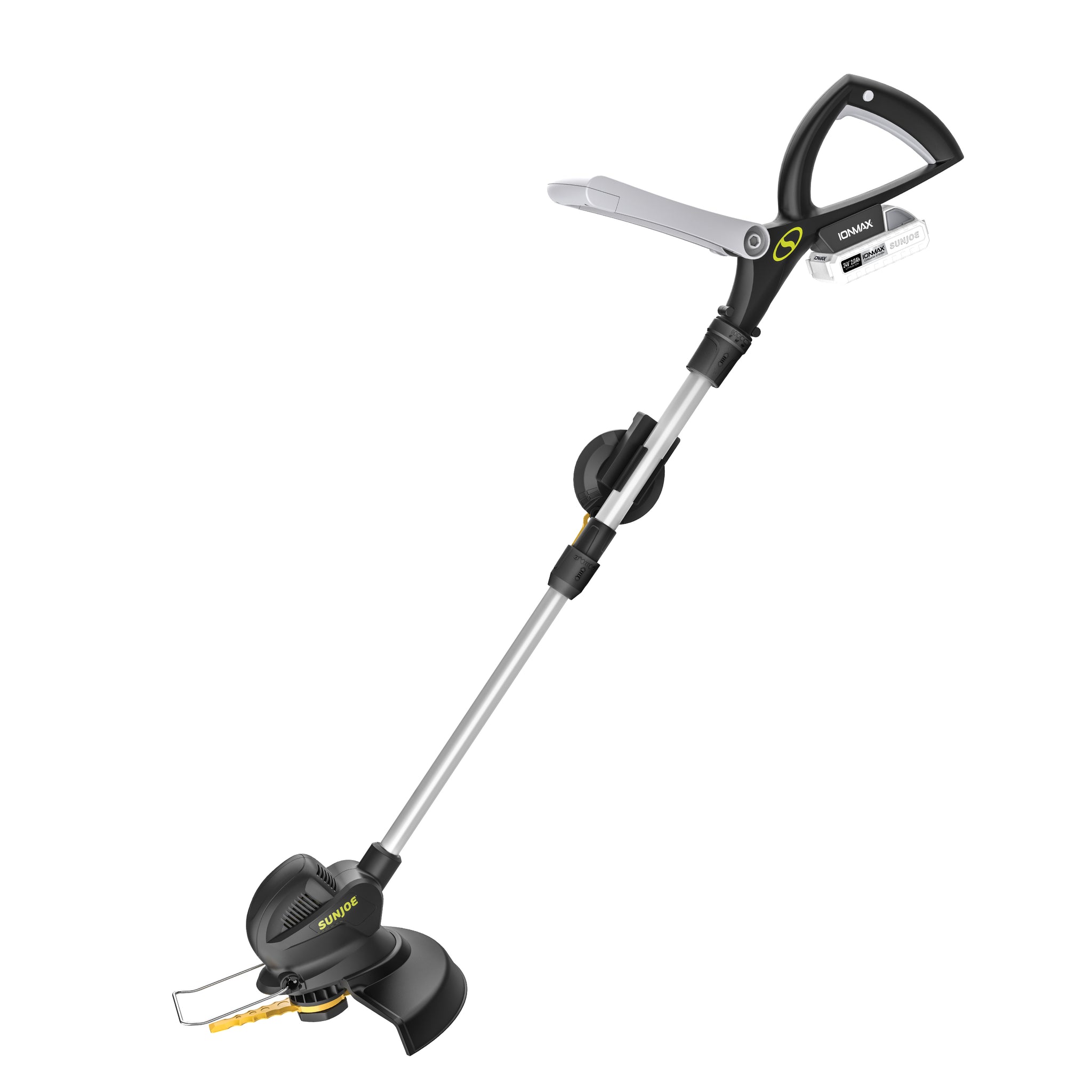 Sun Joe Cordless SharperBlade Stringless Lawn Trimmer | 24-Volt | 2-Ah