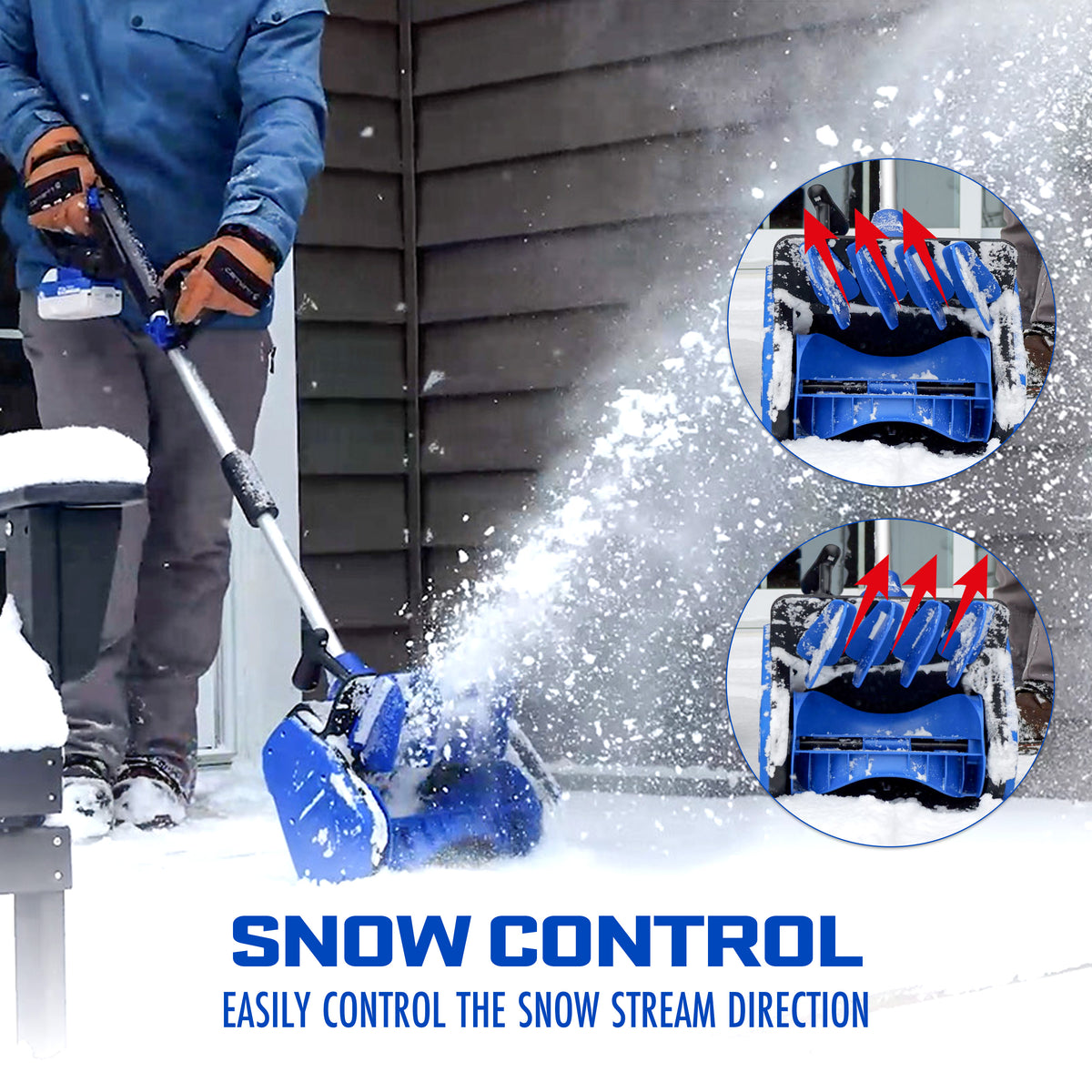 Snow Joe 24V-SS13.5-XR-SJB 24-Volt* IONMAX Cordless Snow Shovel Kit