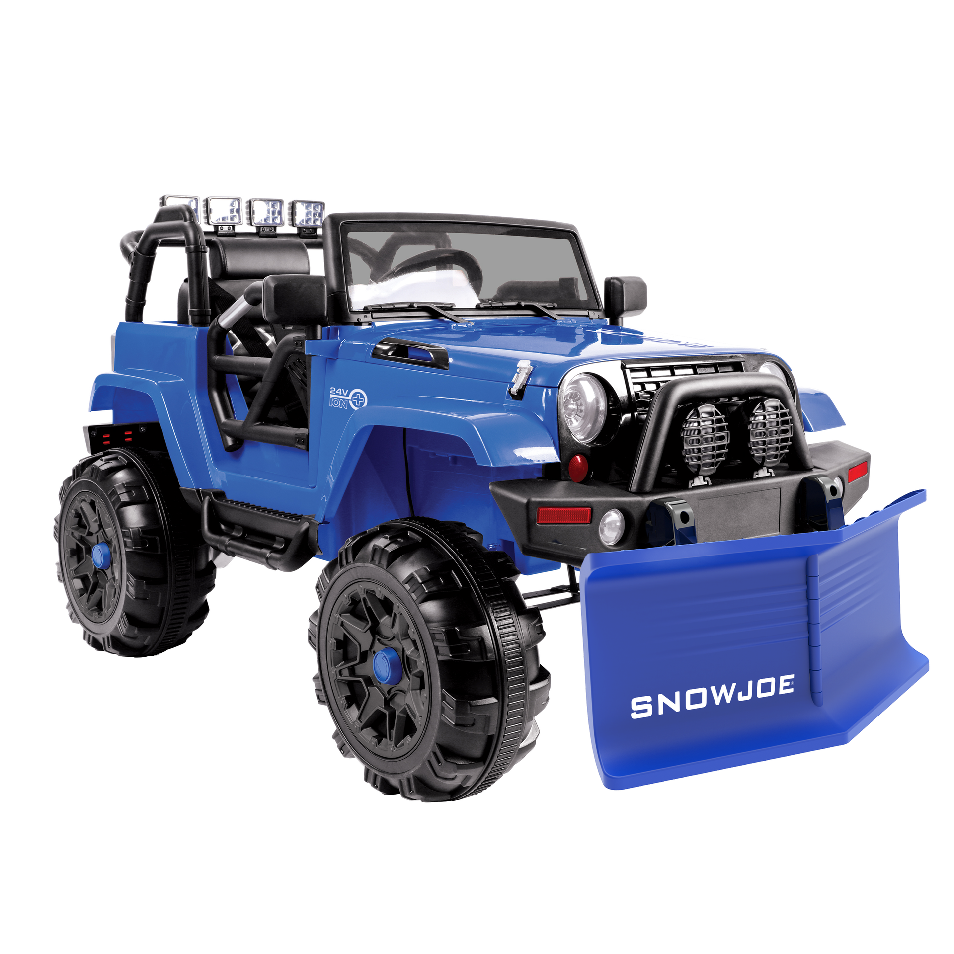 Snow Joe 24V-SUV1 24-Volt* Ride-On Kids Truck W/ Parental Remote and S