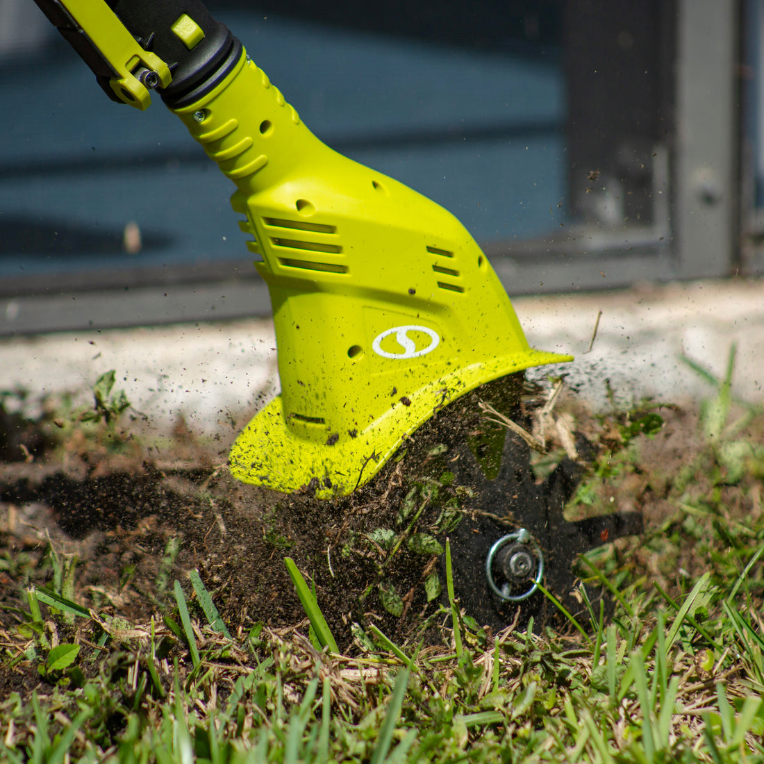 Sun Joe 24-Volt* IONMAX Cordless Garden Tiller + Cultivator Kit | 6-In
