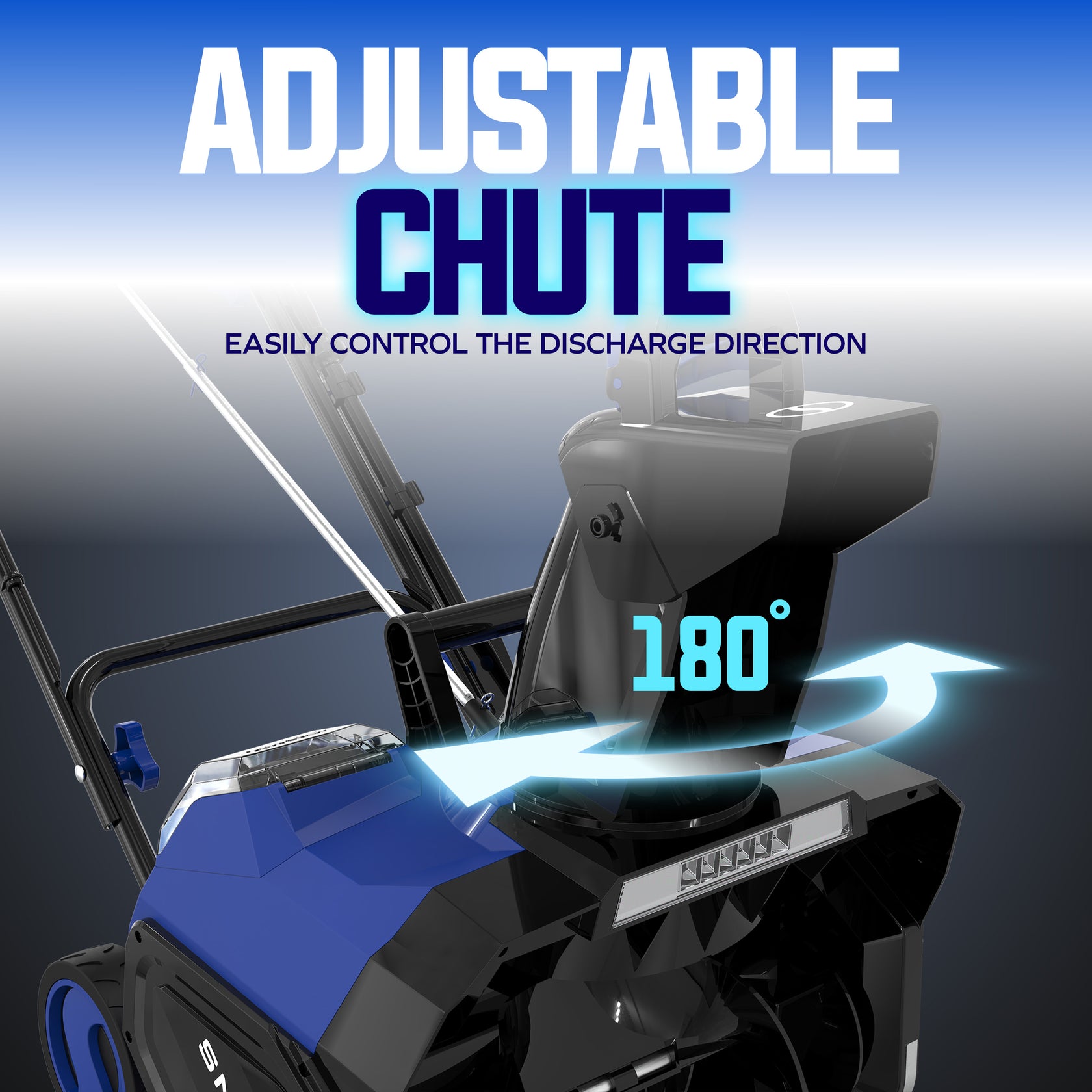 Snow Joe 24V-X2-SB18-GO 48-Volt* IONMAX Cordless Snow Blower Kit | 18-