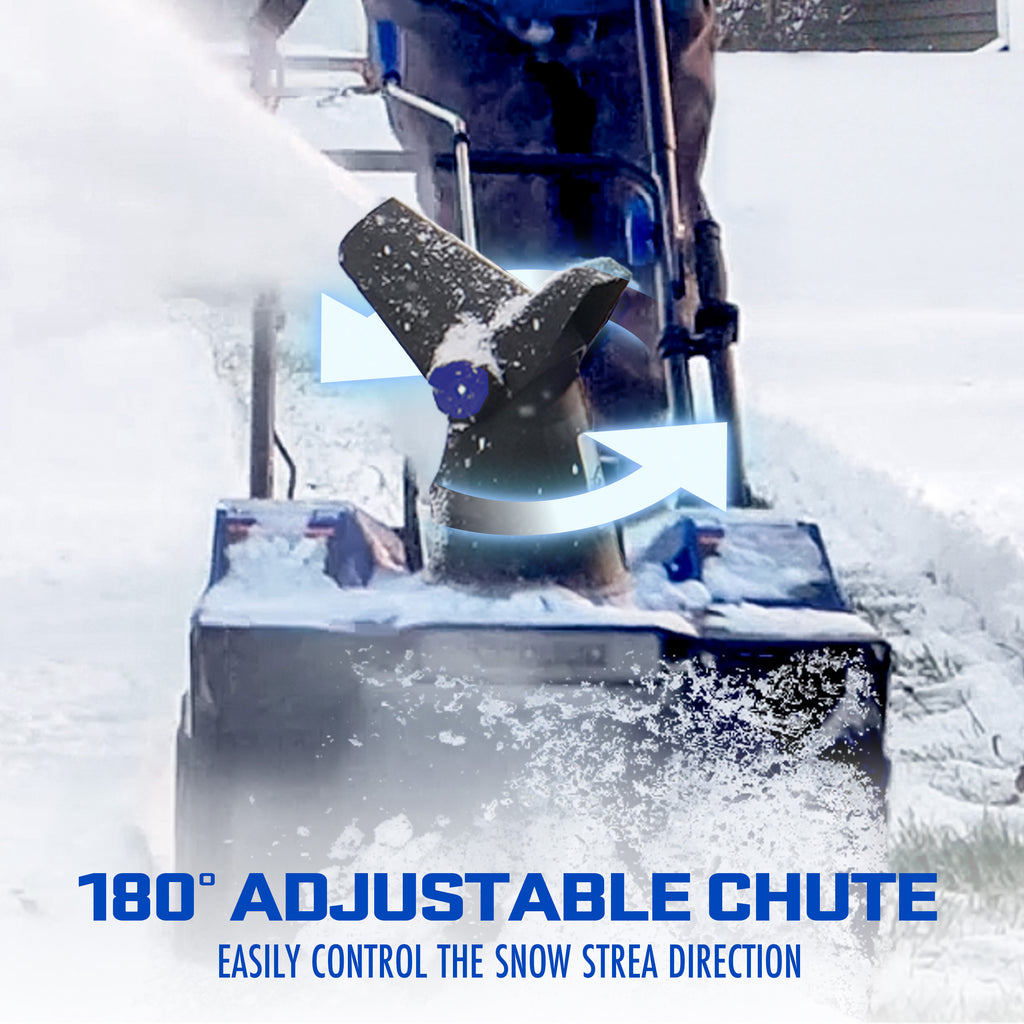 Snow Joe® 48-Volt† IONMAX™ Snow Blower Bundle