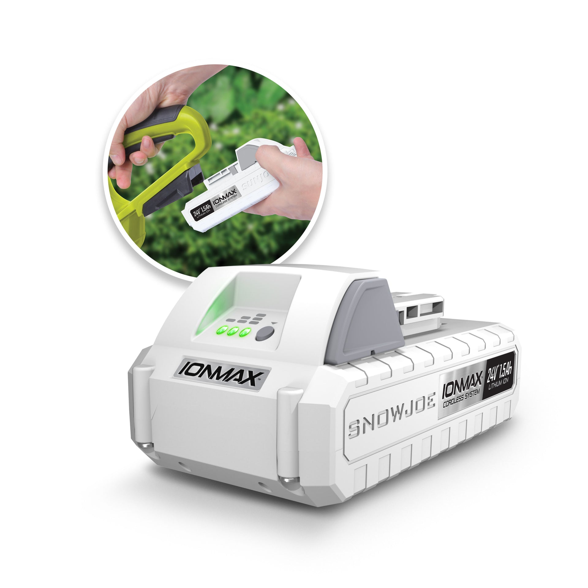 Snow Joe CERTIFIED AUTHENTIC IONMAX 24-Volt* 1.5-Ah Lithium-ION Batter