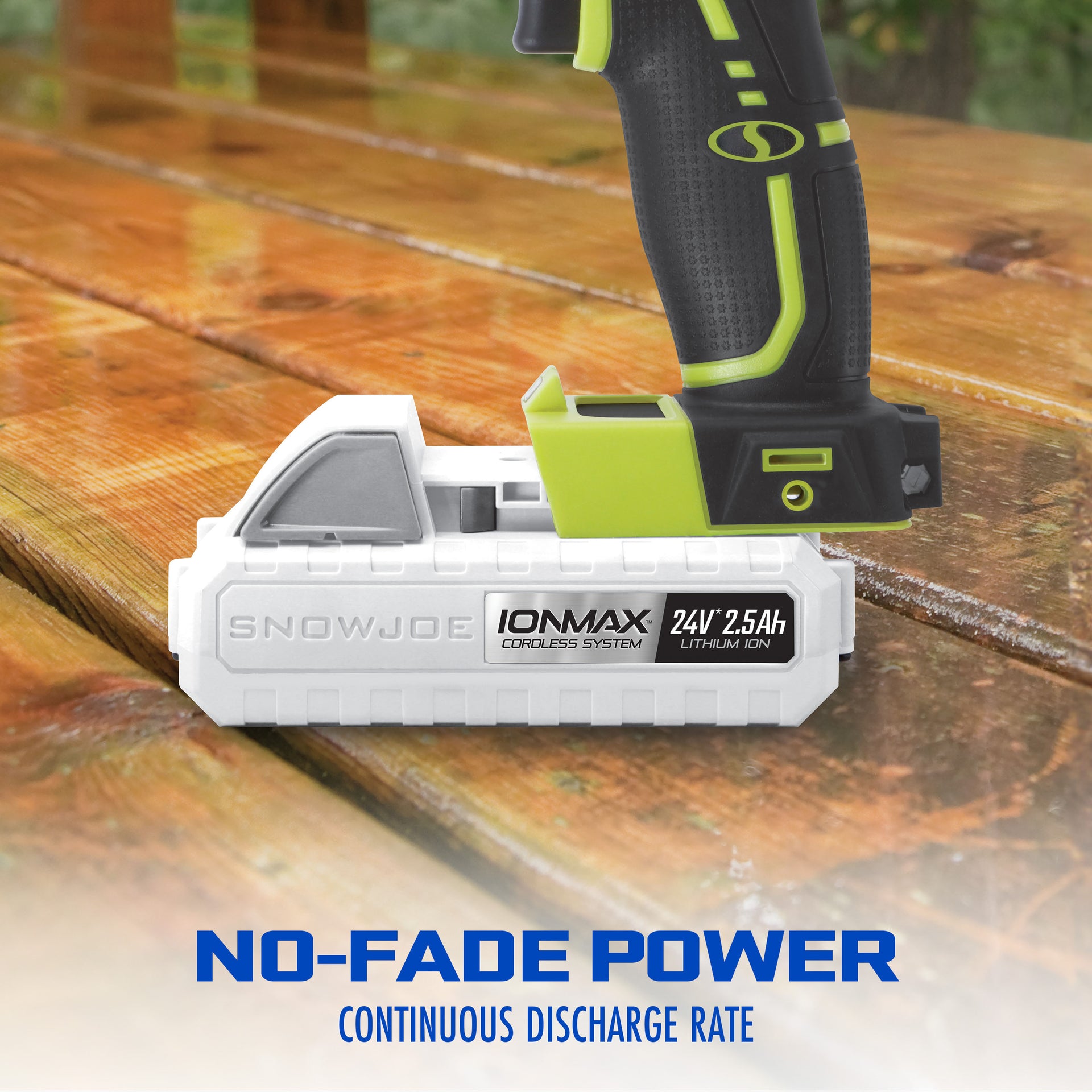 Snow Joe CERTIFIED AUTHENTIC IONMAX 24-Volt* 2.5-Ah Lithium-ION Batter
