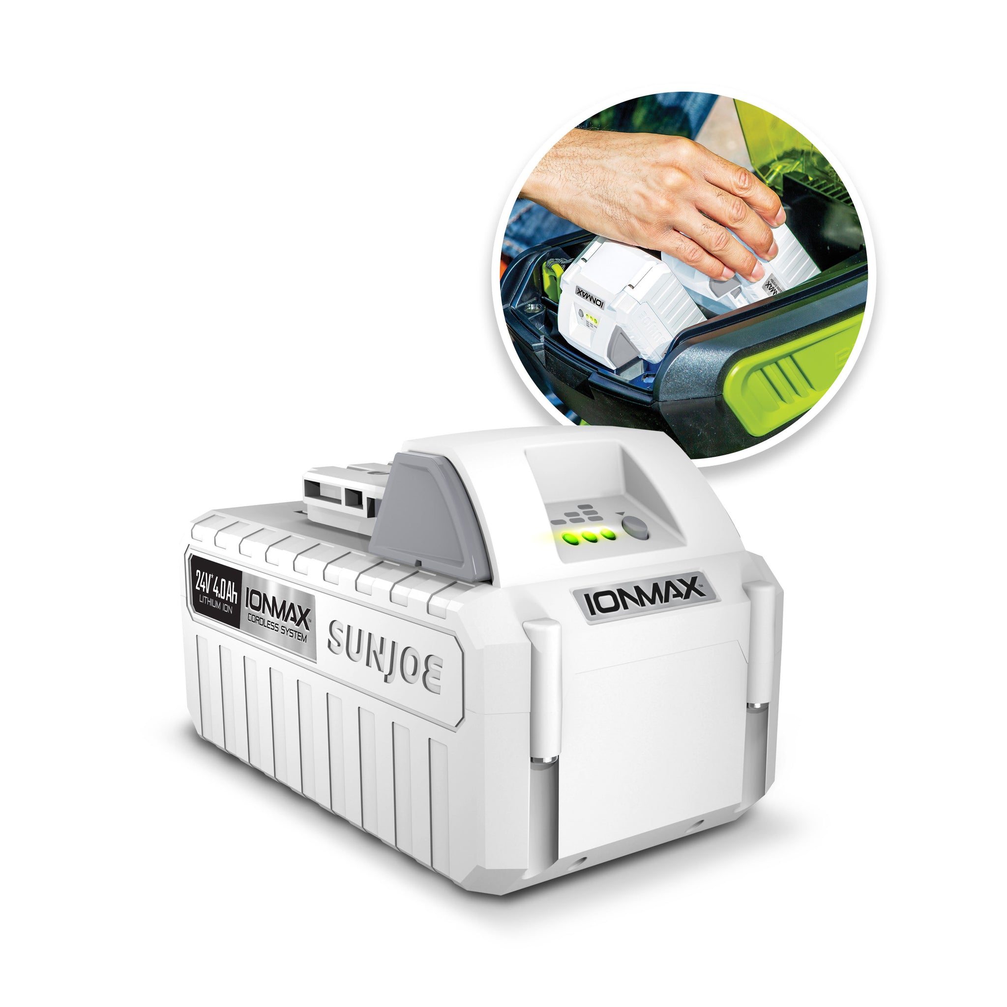 Snow Joe CERTIFIED AUTHENTIC IONMAX 24-Volt* 4.0-Ah Lithium-ION Batter