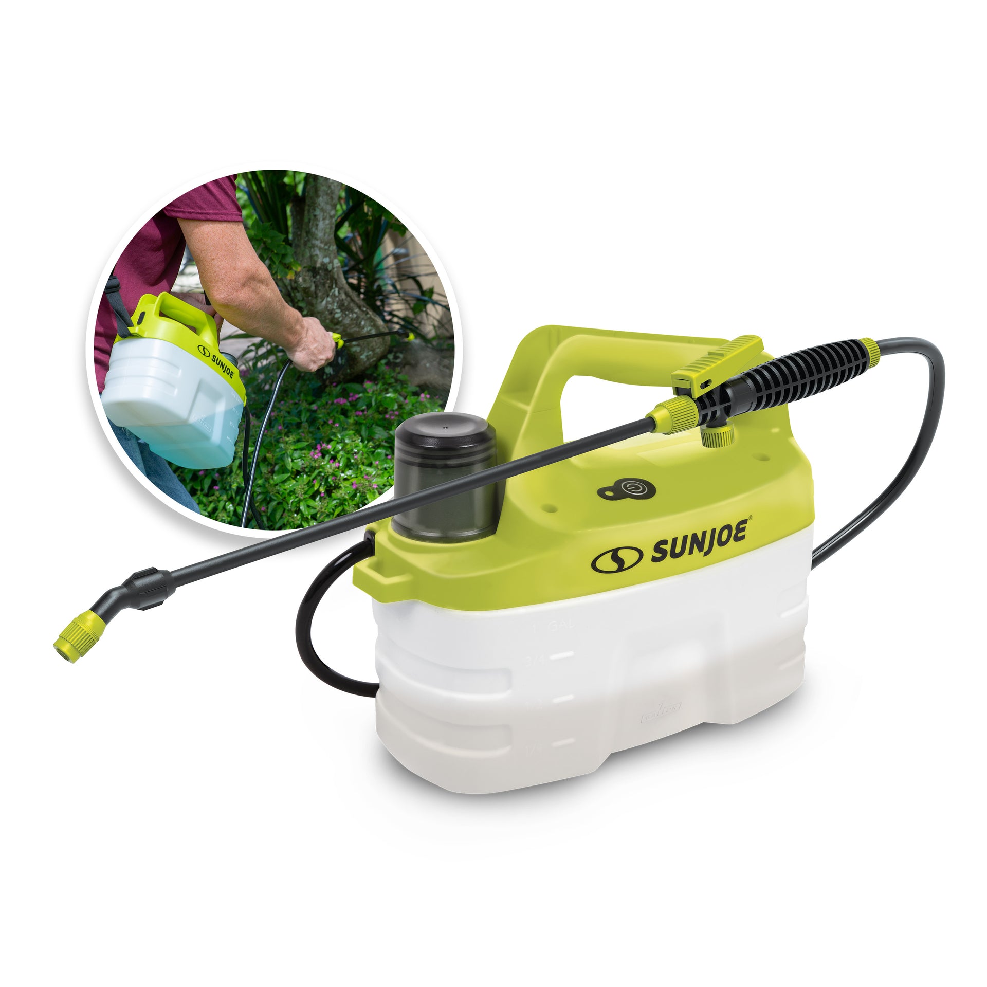 Sun Joe SJ-APS-1G Cordless All Purpose Chemical Sprayer | 4-Volt | 1-G