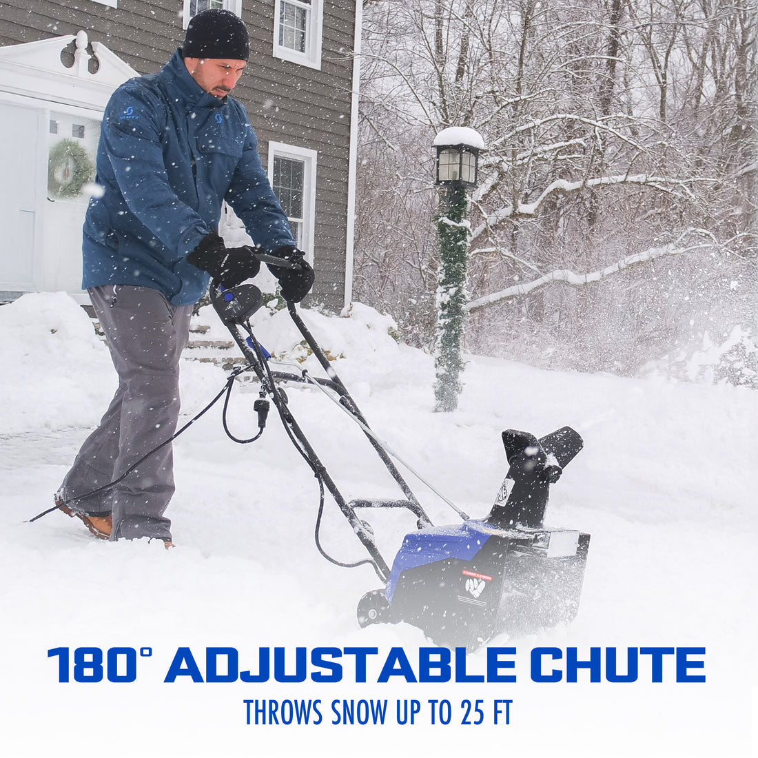 Snow Joe Ultra 18-Inch 15-Amp Electric Snow Thrower with Light SJ623