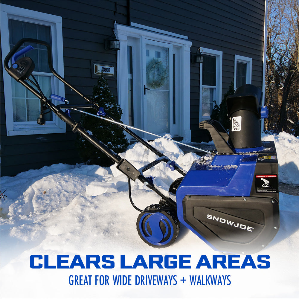 Snow Joe SJ627E-CVR Electric Snow Blower | 22-Inch | 15-Amp | w/ Dual