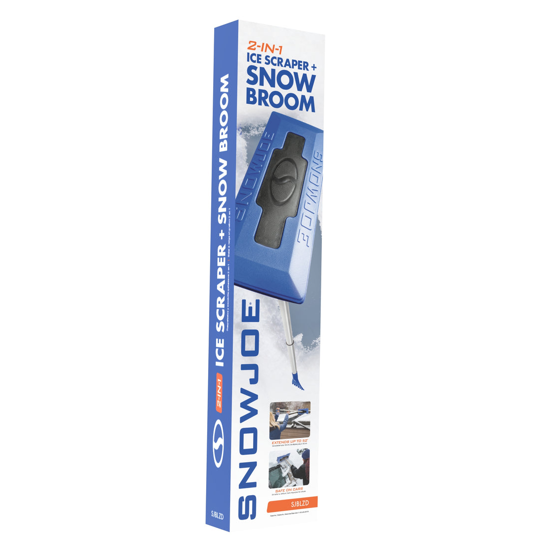 Snow Joe Original Telescoping Auto Snow-Broom with Ice Scraper SJBLZD