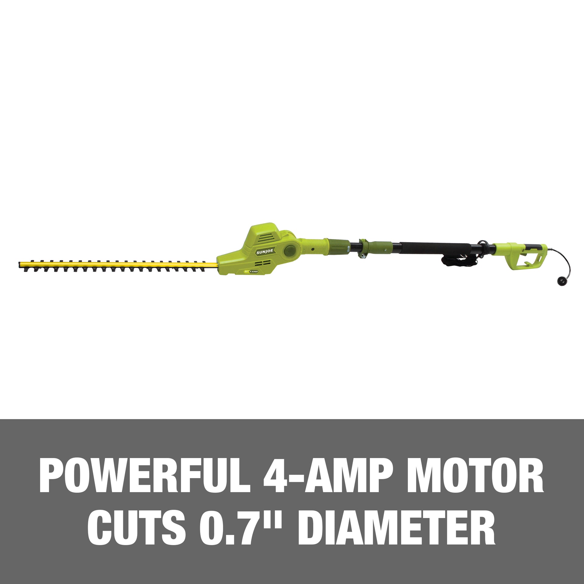 Sun Joe SJH902E Electric Telescoping Pole Hedge Trimmer