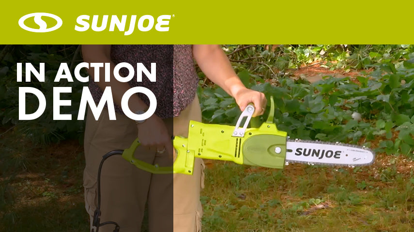 Sun Joe SWJ806E 2-in-1 Electric Convertible Pole Chain Saw