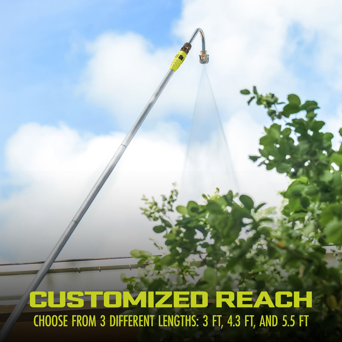 Sun Joe SPX-ESW4 | 5.5-Foot Power Washer Extension Spray Wand