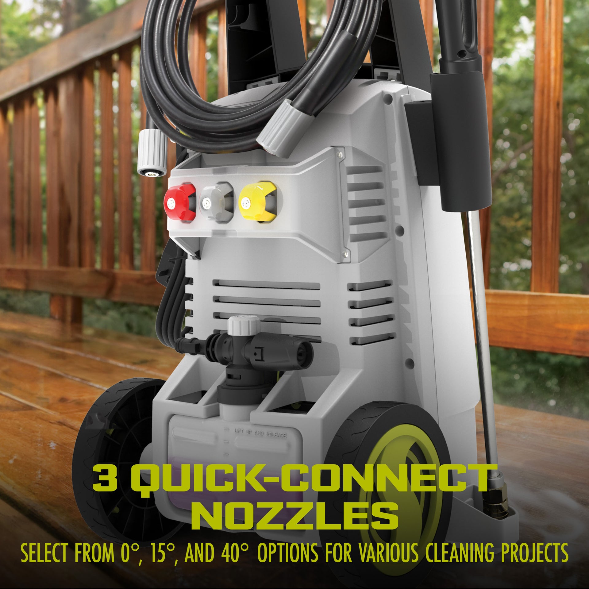Sun Joe SPX2790-MAX Electric Pressure Washer | 2200 PSI Rated Pressure