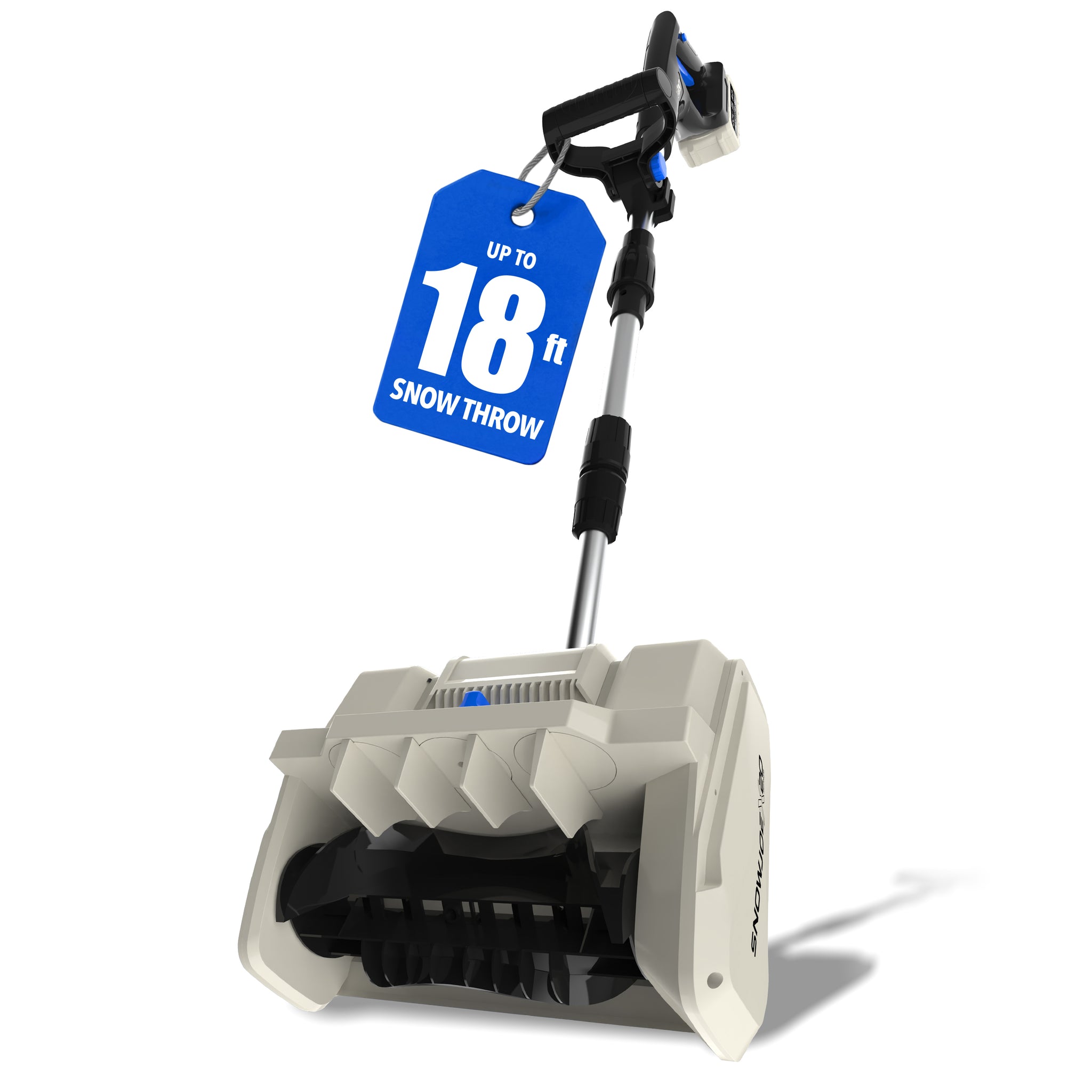 Snow Joe 20-Volt Cordless Snow Shovel Kit | Directional Chute | Brushl