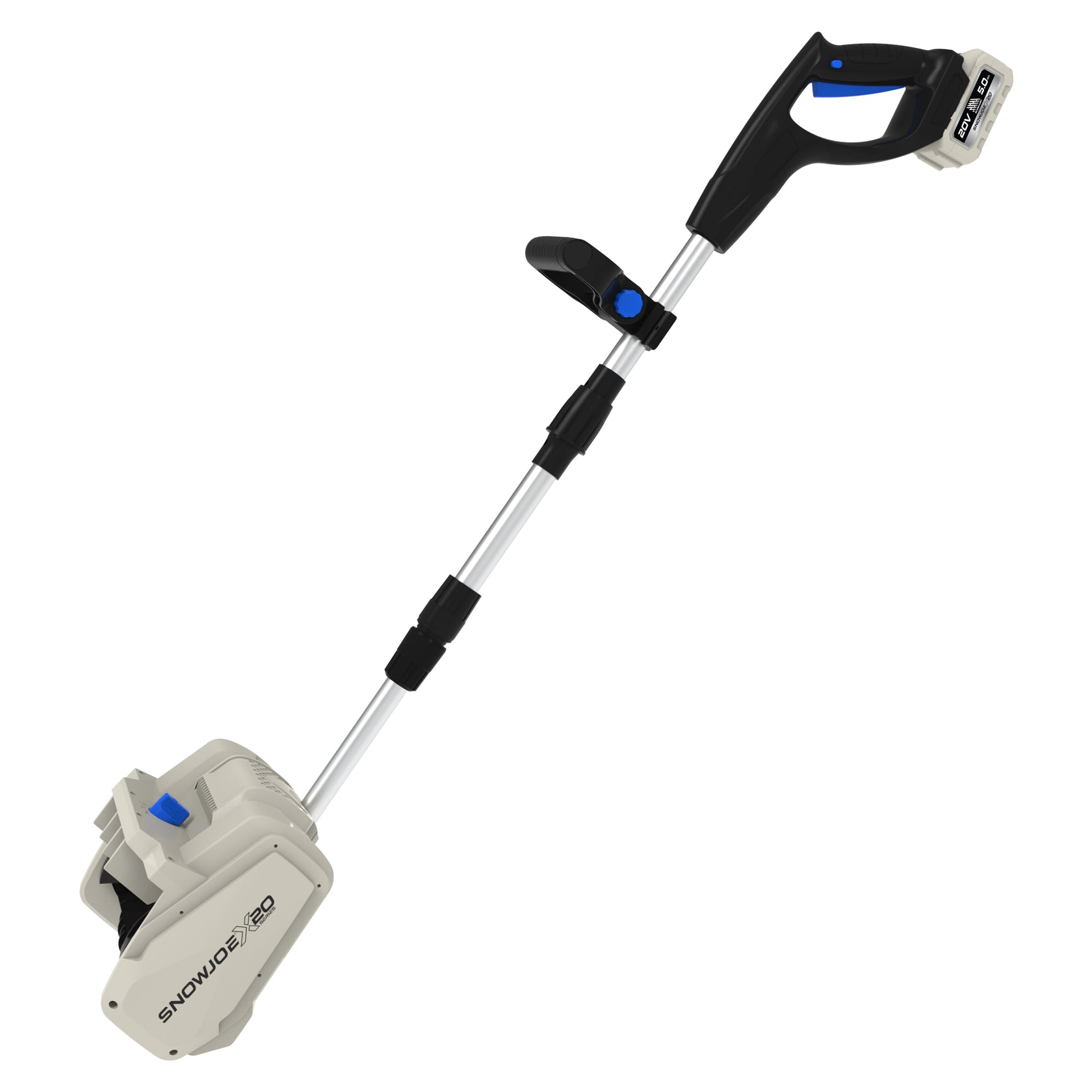 Snow Joe 20-Volt Cordless Snow Shovel Kit | Directional Chute | Brushl