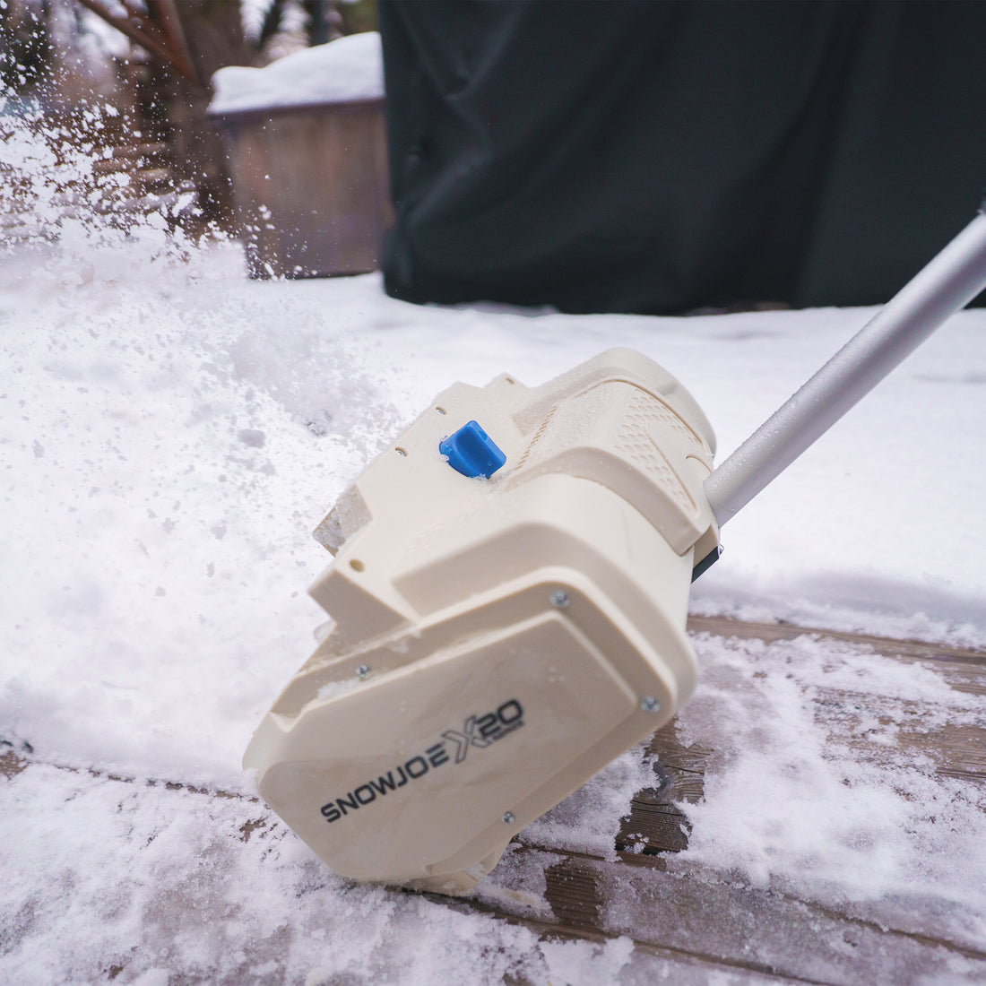 Snow Joe 20-Volt Cordless Snow Shovel Kit | Directional Chute | Brushl