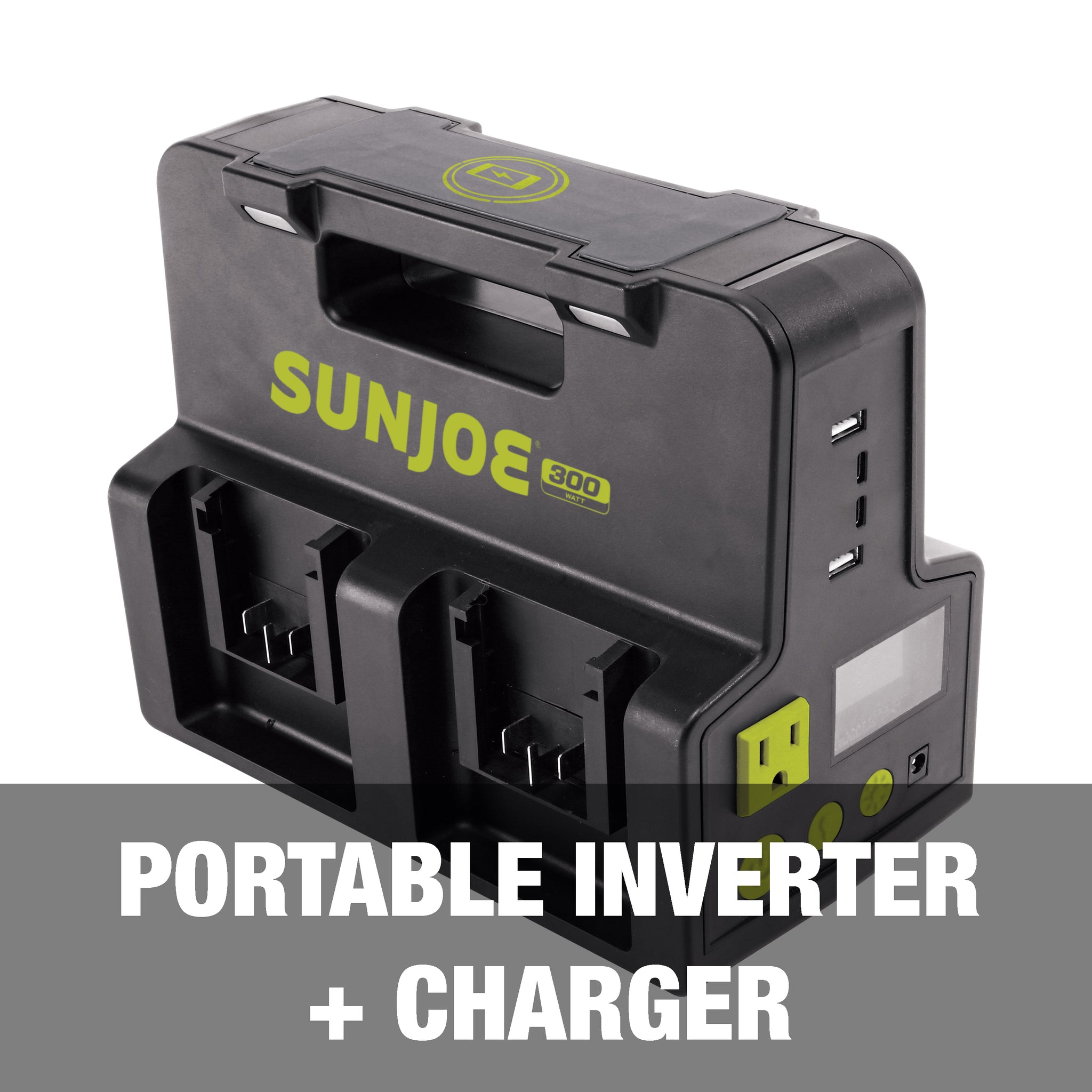 Snow Joe + Sun Joe Ultimate 24-Volt* Charging Bundle | Portable Genera